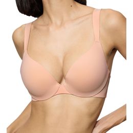 Triumph Damen B&uuml;gel-BH "Body Make-Up Illusion", Gr. 90, rosa, Microtouch, Obermaterial: 49% Polyamid, 35% Polyester, 16% Elasthan, Basic, BHs, mit
