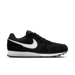 Nike Sportswear Damen Sneaker "WMNS MD RUNNER 2", Gr. 38schwarz, wei&szlig;, wolf grau, Leder, Textil, Schuhe