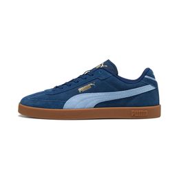 Puma Damen Sneaker "CLUB II ERA SUEDE", Gr. 38,5persian blau, blau guppy, Leder, unifarben, Schuhe, f&uuml;r aktiven Alltag, mit SOFTFOAM+ Einlegesohle,