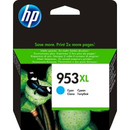 HP Tintenpatrone "HP original Druckerpatrone 953XL, Farben: C/M/Y/B", blau, Tintenpatronen, 3 Probemonate gratis* drucken