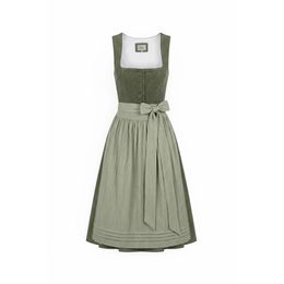 N&uuml;bler N&Uuml;BLER Damen Dirndl "Dirndl midi Kira", gr&uuml;n, Gr. 46, Obermaterial: 100% Polyester PES., Kleider