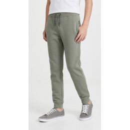 name it Jungen Jogginghose "NKMSWEAT f&uuml;r Jungen mit verstellbarem Bund und Kordelzug", gr&uuml;n, Gr. 146, unifarben, Sweatware, Obermaterial: 80%