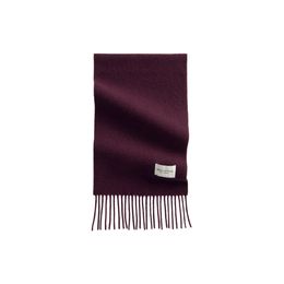 Marc O'Polo MARC O'POLO Damen Wollschal "mit langen Fransen", lila, unifarben, Obermaterial: 100% Wolle, Modet&uuml;cher