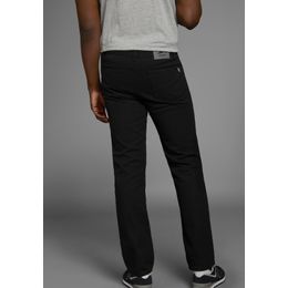 Arizona Herren Regular-fit-Jeans "James", schwarz, Basic, Gr. 56, Obermaterial: 100% Baumwolle, Jeans, regular fit, gerades Bein, Five-Pocket-Form,