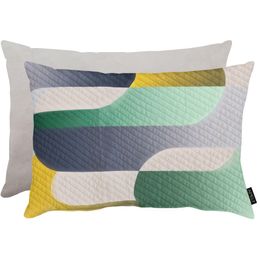 Dekokissen Apelt, B:41cm L:61cm, bunt, Obermaterial: 55% Polyester, 44% Viskose, 1% Elasthan (LYCRA), Dekokissen_Sitzkissen_Kissenh&uuml;llen, "Ben"