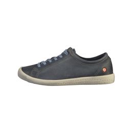 Softinos Damen Sneaker "Softinos Sneaker Leder", Gr. 36navy, Leder, Schuhe