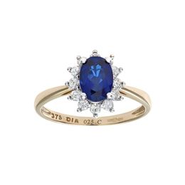 DIAMANT LETERNEL Ring female size 57 Gold