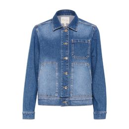 PART TWO Jacke 'Nannie' Damen Gr&ouml;&szlig;e M blue denim Sommerjacke