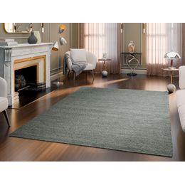Teppich, B:250cm H:9mm L:350cmdunkelgrau, OCI DIE TEPPICHMARKE, Obermaterial: 50% Wolle, 45% Viskose, 5% Polyethylen, Wohnzimmer, Teppiche, "TINY,