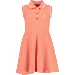 Blue Seven M&auml;dchen Jerseykleid "M&auml;dchen sportliches Kleid"2260, lachs, Gr. 122, 95% Baumwolle, 5% Elasthan, Kleider
