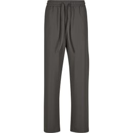 Damen Stoffhose "Another Cotton Lab ACL Logo Loose Pants", grau, Gr. S, ANOTHER COTTON LAB, unifarben, 78% Polyamid, 22% Elasthan, Hosen