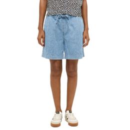 Mustang Damen Regular-fit-Jeans "Damen Style Jodie Drawstring ULW", blau, Gr. 28, unifarben, Denim/Jeans, 100% Baumwolle, Jeans