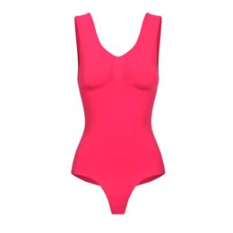 cfab Shapingbody 'Tank Bodysuit Sculpting Shapewear mit String' Damen Gr&ouml;&szlig;e XXL pink