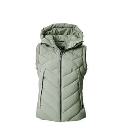 Killtec Damen Steppweste "KOW 11 WMN VST"graugr&uuml;n, Gr. 42, Obermaterial: 100% Polyester.Futter: 100% Polyamid.F&uuml;llung: 100% Polyester, Westen,