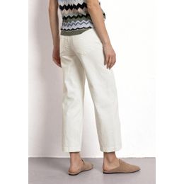Street One Damen Loose-fit-Jeans, wei&szlig;, Gr. 31, unifarben, Jeans, 55% Baumwolle, 21% Polyester, 14% Lyocell, 9% Viskose, 1% Elasthan, Jeans, High