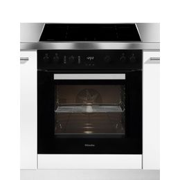 Miele Induktions Herd-Set "H 2455 I ACTIVE mit KM 7061 FR", schwarz, Herdsets, Herd-Set - Kombination aus Herd und Induktionskochfeld