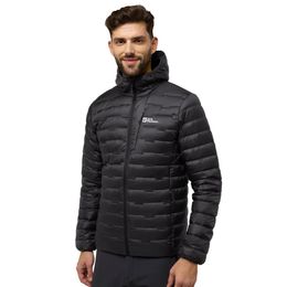 Jack Wolfskin Herren Daunenjacke "PASSAMANI DOWN HOODY M RDS", grau, Gr. XL, Obermaterial: 100% Polyamid. Futter: 100% Polyester. F&uuml;llung: 90%