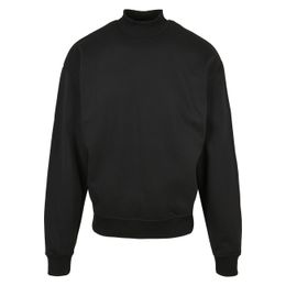 Urban Classics Herren Sweatshirt "Urban Classics Herren Mock Neck Crew", schwarz, Gr. XXL, unifarben, 65% Baumwolle, 35% Polyester, Pullover