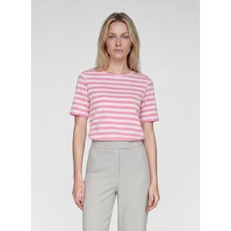 Rabe Damen Print-Shirt "T-Shirt", grau, Gr. 42, gemustert, 92% Baumwolle, 8% Elasthan, Shirts