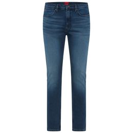 Hugo Herren Slim-fit-Jeans "Hugo 734", blau, Gr. 38, unifarben, Denim/Jeans, Obermaterial: 99% Baumwolle, 1% Elasthan, Jeans, aus Stretch-Denim,