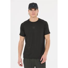 Virtus Herren Funktionsshirt "Neva", schwarz, Gr. XL, unifarben, 56% Polyester, 37% Polyamid, 7% Elasthan, Shirts, 4-Wege Stretch