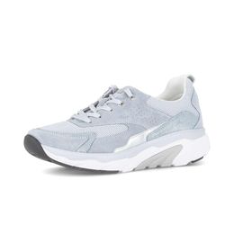 Gabor Damen Sneaker "Sneaker low", Gr. 40, grau, Schuhe