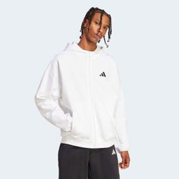 Herren Kapuzensweatshirt "FUTURE ICONS SMALL LOGO", wei&szlig;, Gr. XL, adidas Sportswear, Obermaterial: 68% Baumwolle, 32% Polyester, Sweatshirts