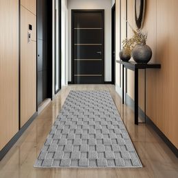 Teppich, B:60cm H:7mm L:110cm, beige, Ayyildiz Teppiche, Wohnzimmer, Teppiche, "HELIX 2203 , auch als L&auml;ufer und Rund erh&auml;ltlich", 3D-Effekt durch