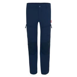 Trollkids Jungen Zip-off-Hose "Kids Nordfjord Zip-off Pants Slim Fit", blau, Gr. 158, Web, Obermaterial: 100% Polyamid, Hosen, abzippbare Hosenbeine,