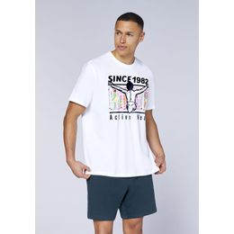 Chiemsee Herren T-Shirtwei&szlig;, Gr. XL, 100% Baumwolle, Shirts