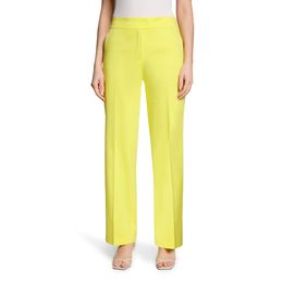 Betty Barclay Damen B&uuml;gelfaltenhose "Damen mit B&uuml;gelfalte"gelb, Basic, Gr. 36, Obermaterial: 59% Baumwolle, 39% Viskose, 2% Elasthan, Hosen