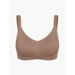 cfab Bra 'Seamless Compact Push-Up BH' female size 90 Caramel