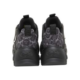 Buffalo Damen Trainingsschuh "Buffalo Binary C - Vegansuede", Gr. 38grau leo, Synthetik, unifarben, Schuhe