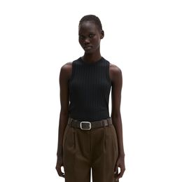 Marc O'Polo MARC O'POLO Damen T-Shirt "mit TENCEL Modal"schwarz, Gr. M, unifarben, Obermaterial: 50% Modal, 50% Baumwolle, Shirts