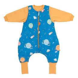 SCHLUMMERSACK Baby Babyschlafsack "Schlafsack mit F&uuml;&szlig;en 1.0 Tog", orange, Gr. 80, Obermaterial: 100% Baumwolle CO., Schlafs&auml;cke