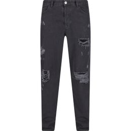 2Y Premium Herren Bequeme Jeans "2Y Premium Herren 2Y Boyfriend Fit Jeans", schwarz, Gr. 31, unifarben, 97% Baumwolle, 3% Elasthan, Jeans