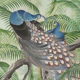 Fototapete "Peacock", B/L: 2m x 2,8m, bunt, SUPERFRESCO EASY, Tapeten, 280x200cm