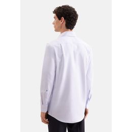 Seidensticker Herren Businesshemd "Schwarze Rose"mittelblau, Gr. 38, Strukturmuster, 100% Baumwolle, Hemden, Regular 1/1 Kentkragen Struktur