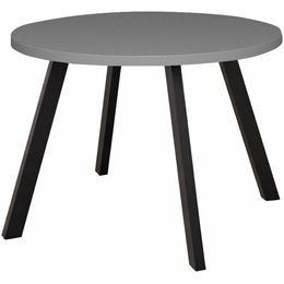 M&auml;usbacher Bistrotisch M&Auml;USBACHER, H:75cm, grau, Tische, "Big Bistro Metall", Runde Platte &Oslash; 70 cm H 75 cm