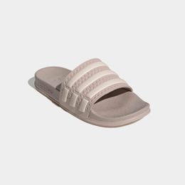 Damen Badesandale "ADILETTE OG CF W", adidas originals, Gr. 40,5wonder taupe, wonder quartz, wonder taupe, Synthetik, Schuhe, Badelatschen