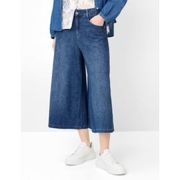 Brax Damen R&ouml;hrenjeans "Style MELLI S", blau, Gr. 18, Denim/Jeans, 91% Baumwolle, 7% Elastomultiester, 2% Elasthan, Jeans