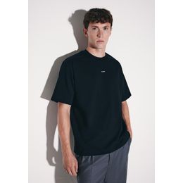 Herren T-Shirt "Studio", schwarz, Gr. L, STUDIO SEIDENSTICKER, unifarben, 100% Baumwolle, Shirts, 1/2 Rundhals Uni