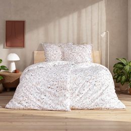 Bettw&auml;sche Estella, wei&szlig;, Satin (Bio-Baumwolle), Obermaterial: 100% Baumwolle, Bettw&auml;sche, "Alexandra", Gefertigt aus 100% Baumwolle.