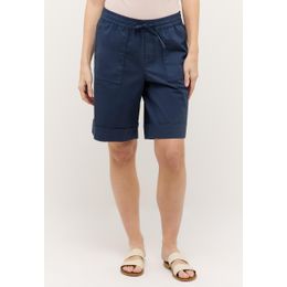 Angels Damen Jeansshorts "LIA URBAN", blau, Gr. 36, unifarben, Denim/Jeans, Obermaterial: 97% Baumwolle, 3% Elasthan, Jeans, mit elastischem Bund