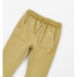 IDO M&auml;dchen Outdoorhose "BABY BOY TROUSERS"beige, Gr. 128, 100% Baumwolle, Hosen