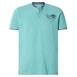 Jan Vanderstorm Herren T-Shirt "T-Shirt EMMIK", blau, Gr. XL, Obermaterial: 100% Baumwolle CO., Shirts