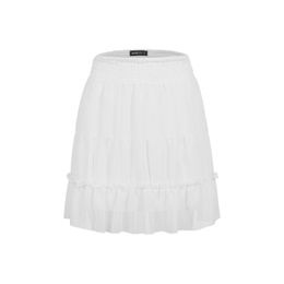 CLOUD 5IVE Damen Minirock "CLOUD 5IVE Skirt", wei&szlig;, Gr. XS, unifarben, 100% Polyester, R&ouml;cke