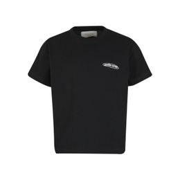 M&auml;dchen T-Shirt "Another Cotton Lab Roaaar Club Oversized T-Shirt", schwarz, Gr. 134, ANOTHER COTTON LAB, bedruckt, 100% Baumwolle, Shirts