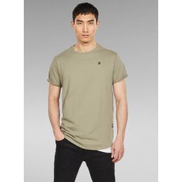 G-Star Raw G-STAR Herren T-Shirt "Lash T-Shirt", beige, Gr. XXL, Obermaterial: 100% Baumwolle, Shirts