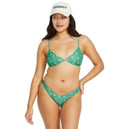 Billabong Damen Bikini-Hose "In The Green", gr&uuml;n, Gr. XL, Obermaterial:82% Nylon 18% Elasthan., Badehosen